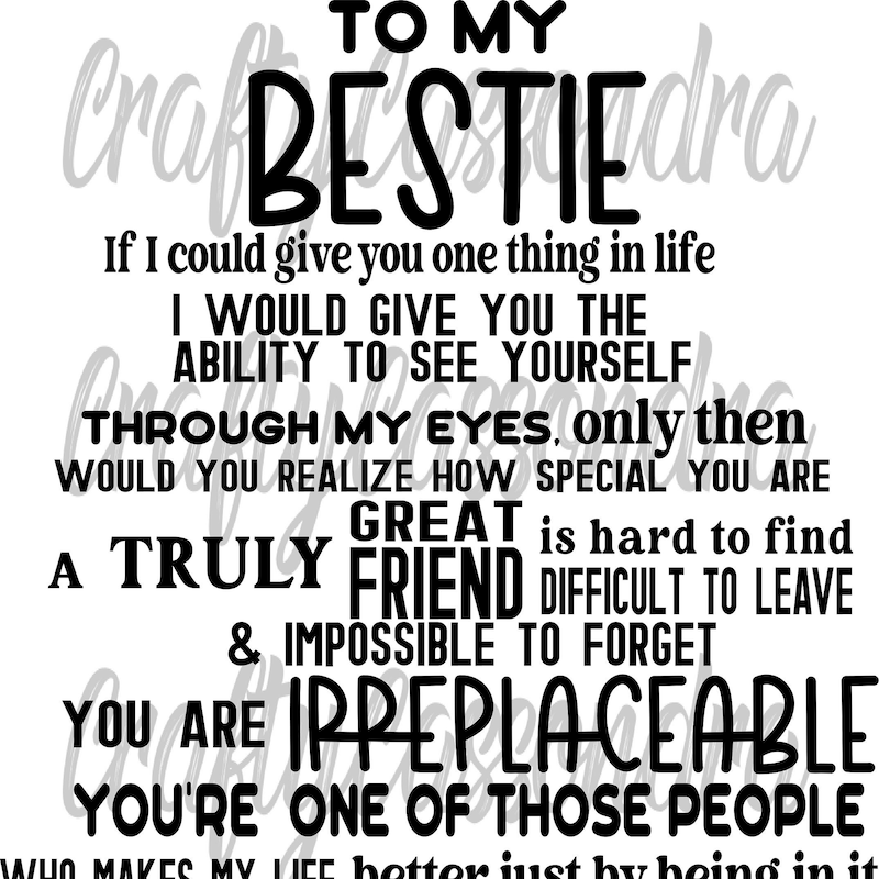 Truly Great Friends - Etsy