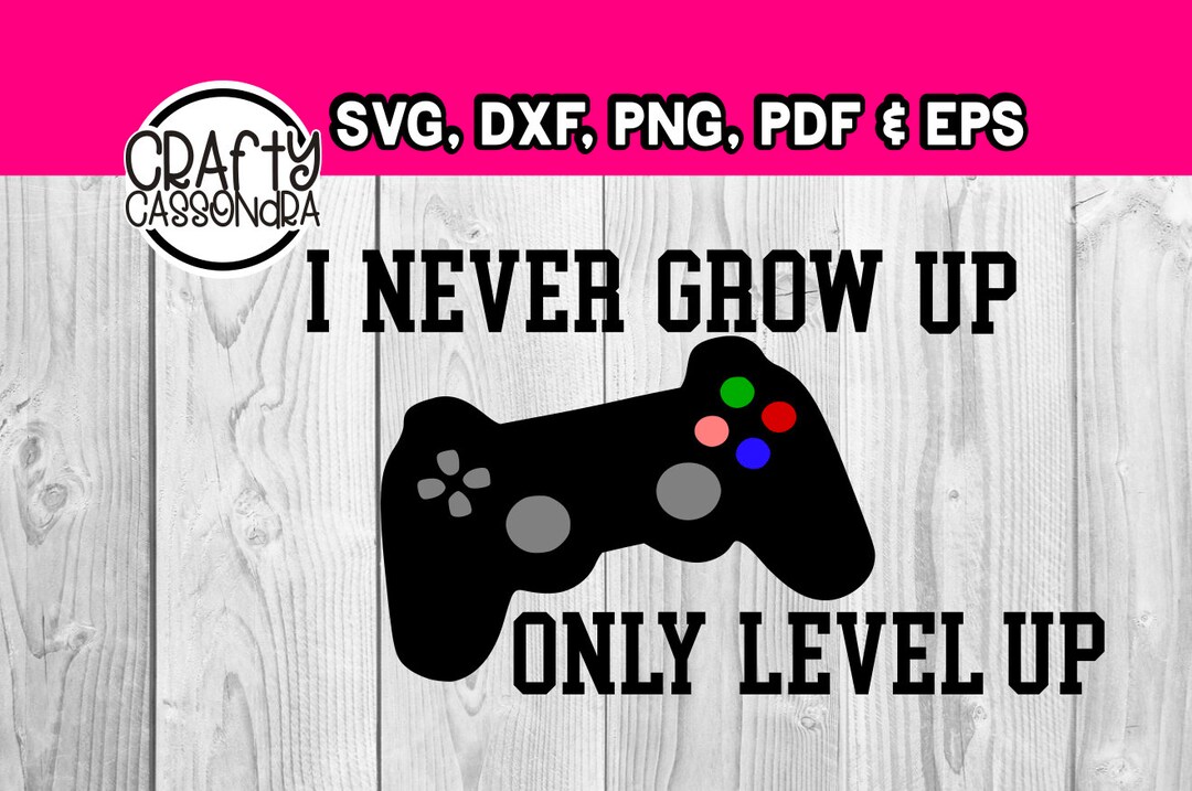Video Game I Never Level up I Only Level Up - Etsy
