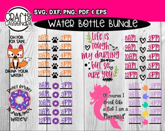 Water Bottle Svg - Etsy