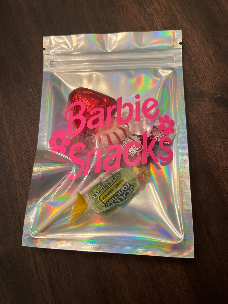 Personalized Barbie Snack Pouches for Bachelorette Party 2 - Etsy
