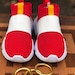 Kids Unisex Childrens Sonic Speed Shoes Custom Cosplay Shoes Sneakers ...
