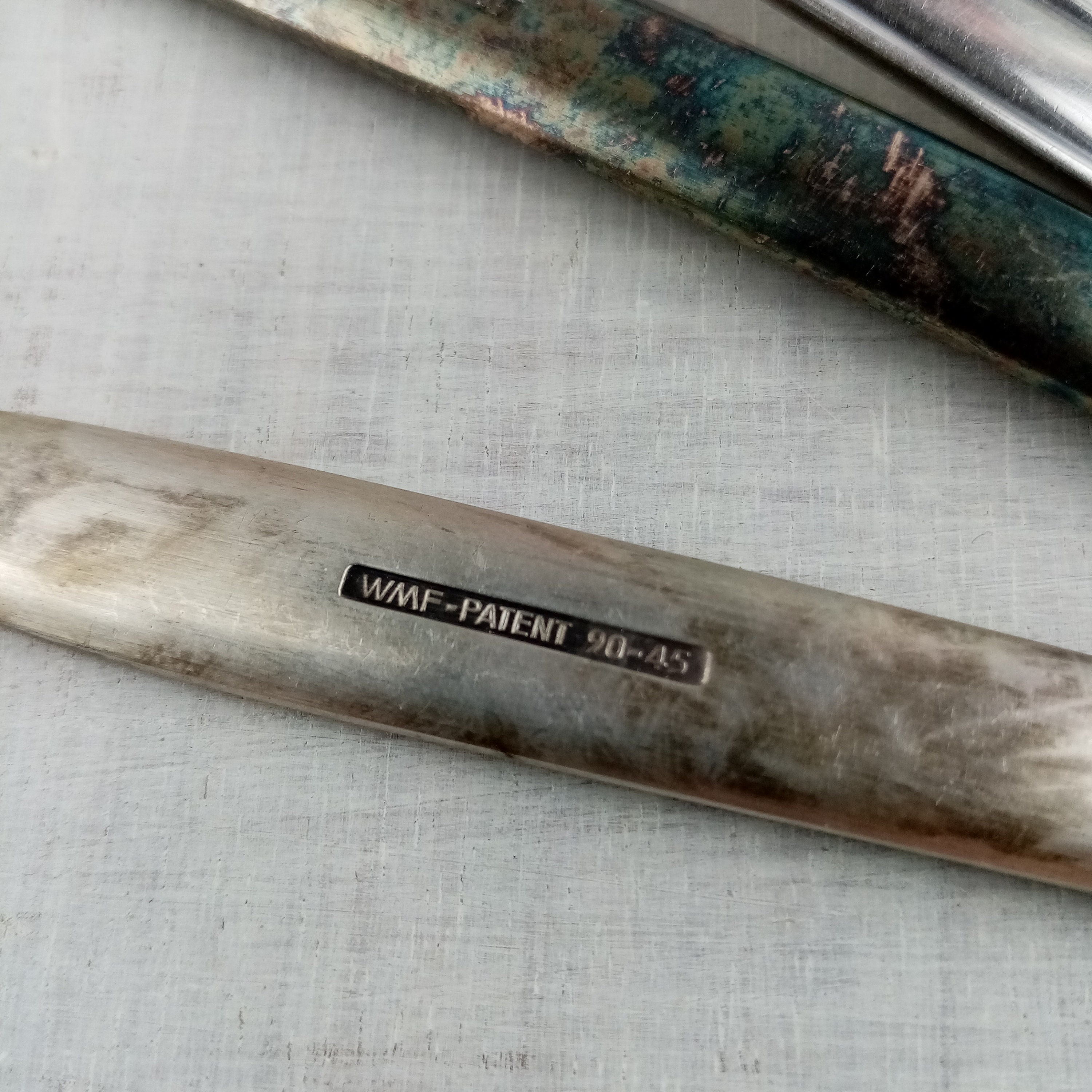 WMF Silver Plate 90 Cutlery Set of 3 ZURICH Pattern - Etsy