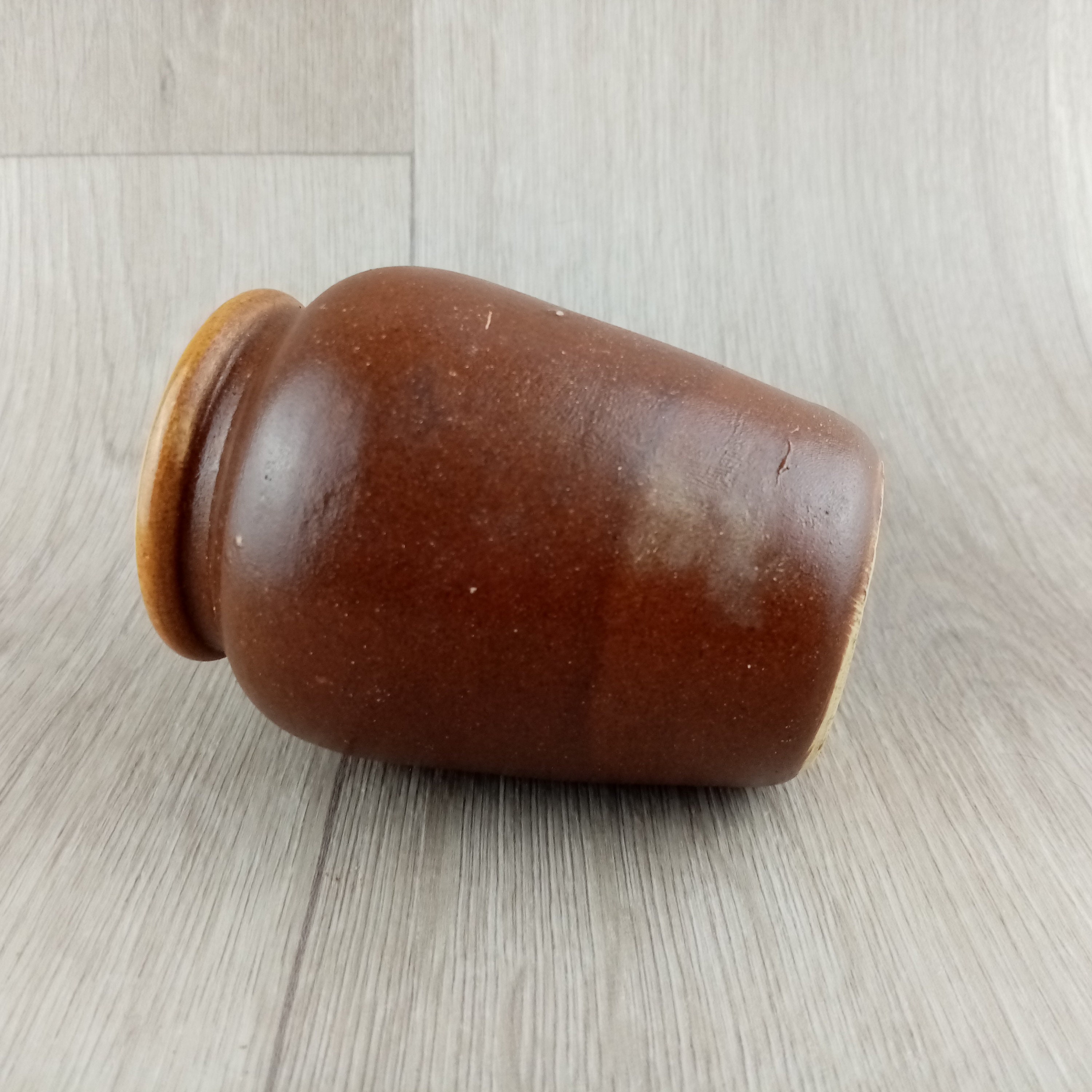 Antique Cream Pot English Stoneware Pot With Authentic - Etsy