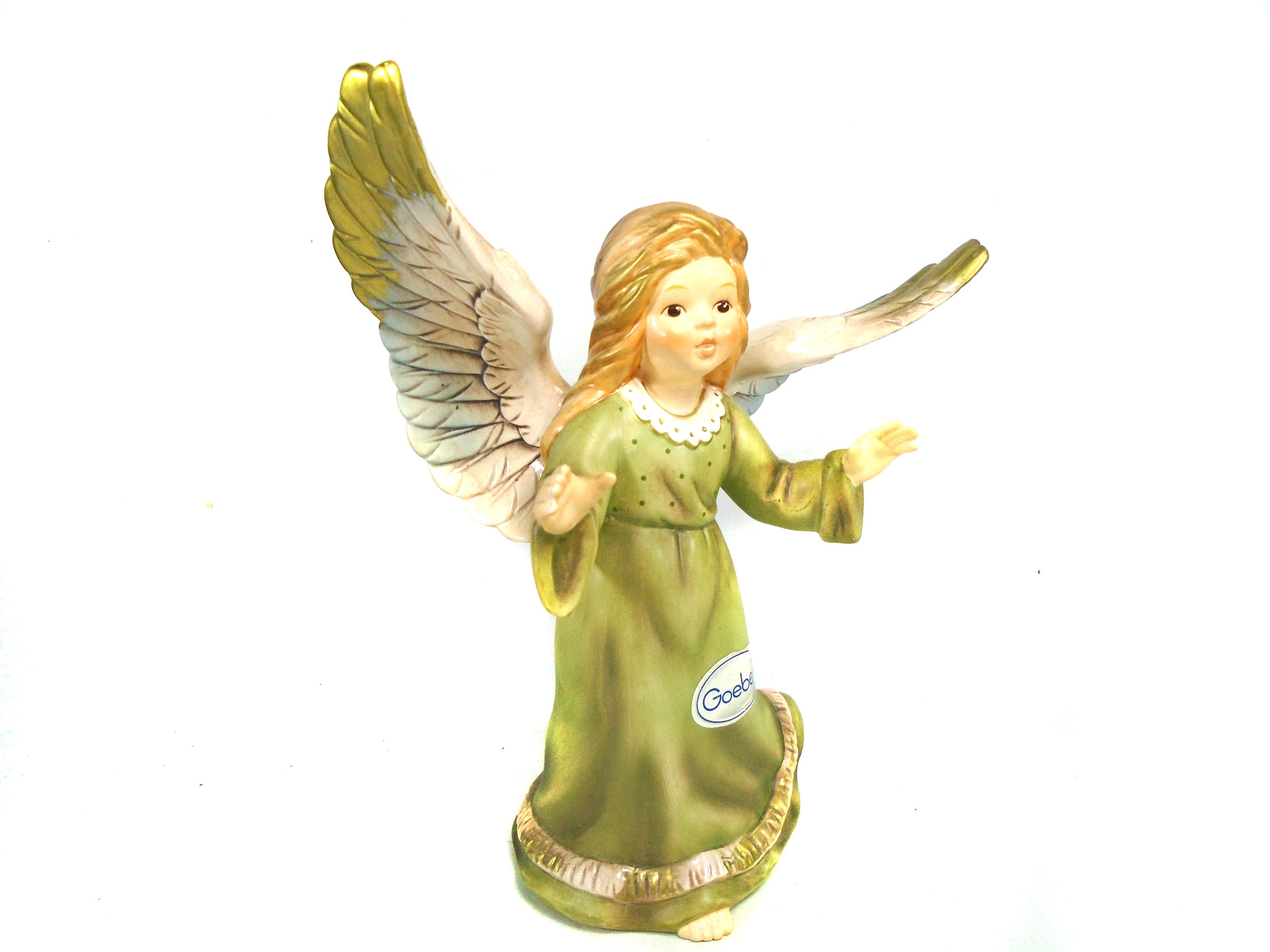 Christmas Goebel Figure Angel Open Arms 41 Series Goebel - Etsy