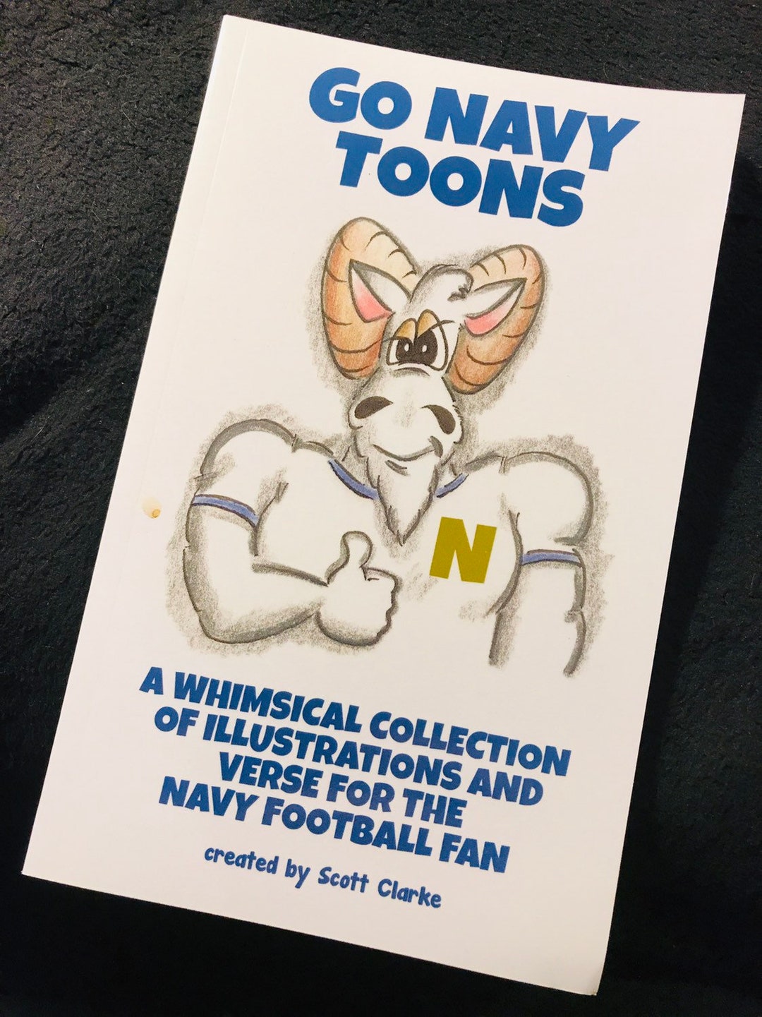 Go Navy-toon, the Navy Football Fan-toon Book, Signed by the Author ...