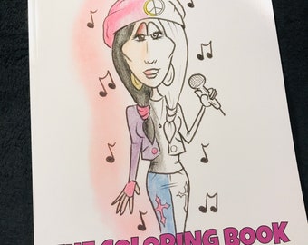 Cher-toons Coloring Book Signed by the Author/artist - Etsy