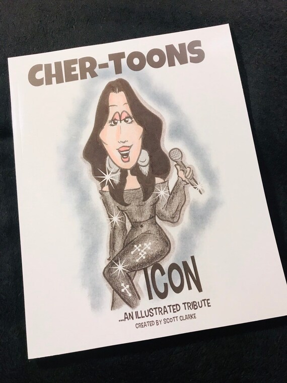 Cher-toons An illustrated tribute to the ICON New Larger | Etsy
