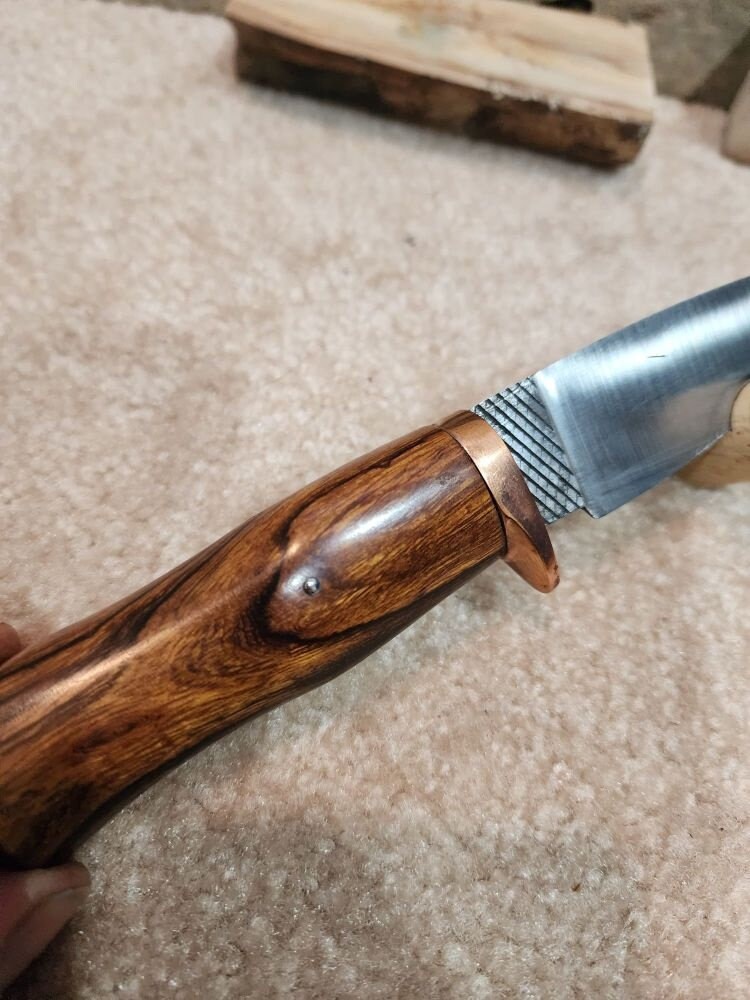 Farriers Rasp Hunting Knife - Etsy