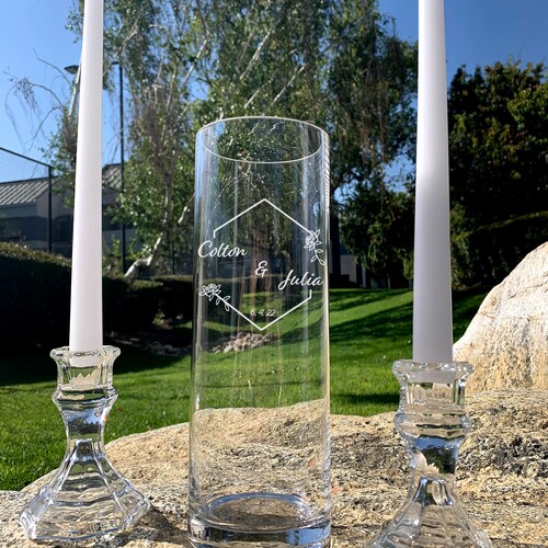 Personalized Ivory Floating Candle Set Wedding Unity Candle - Etsy