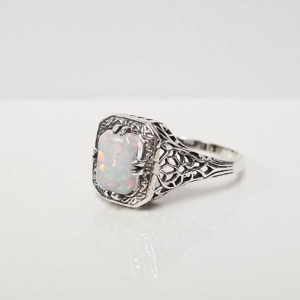Antique Opal Ring - Shop Online - Etsy