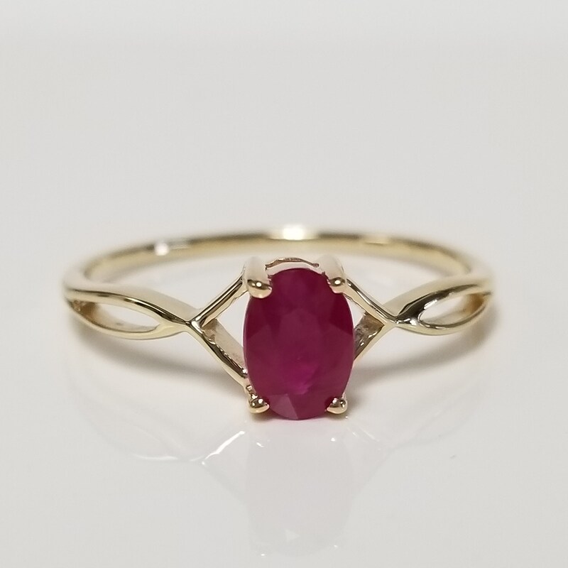 Natural Ruby Ring - Etsy