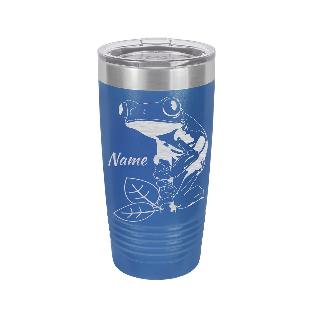 Tree Frog Personalized Travel Tumbler, Tree Frog Gift, Frog Lover Gift ...