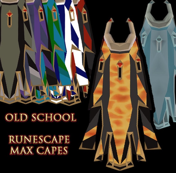 Old School Runescape Max capes | Etsy
