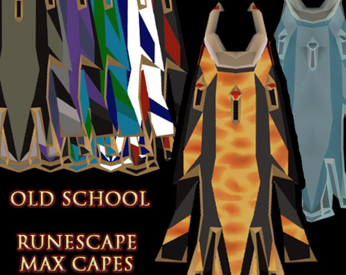 Old School Runescape Max Capes - Etsy UK