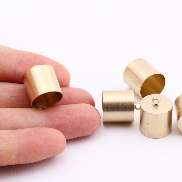 Brass End Cap - Etsy