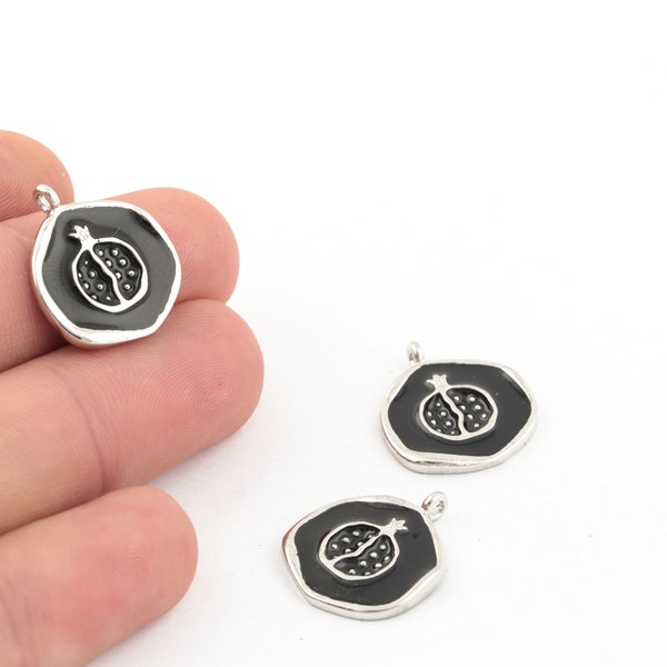 Pomegranate Charm - Etsy