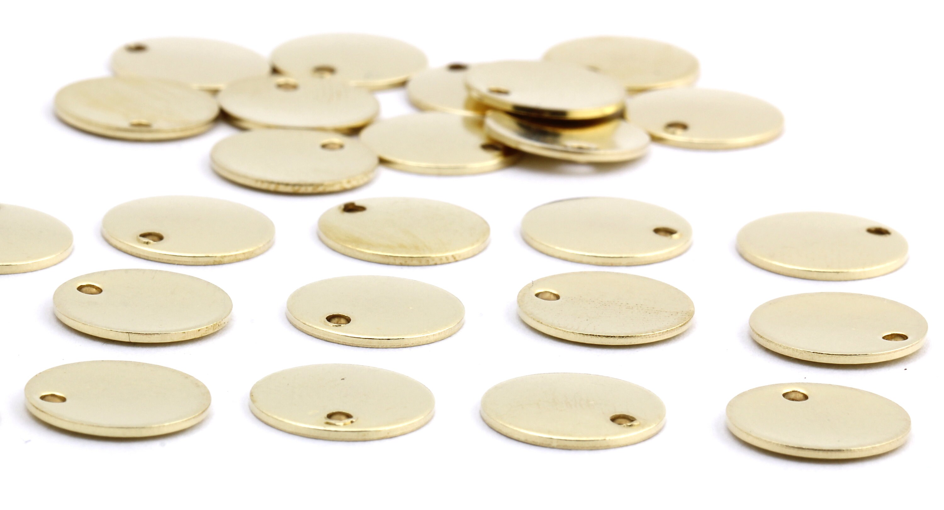 Raw Brass Disc Coins Stamped Disc Personalized Disc Raw - Etsy