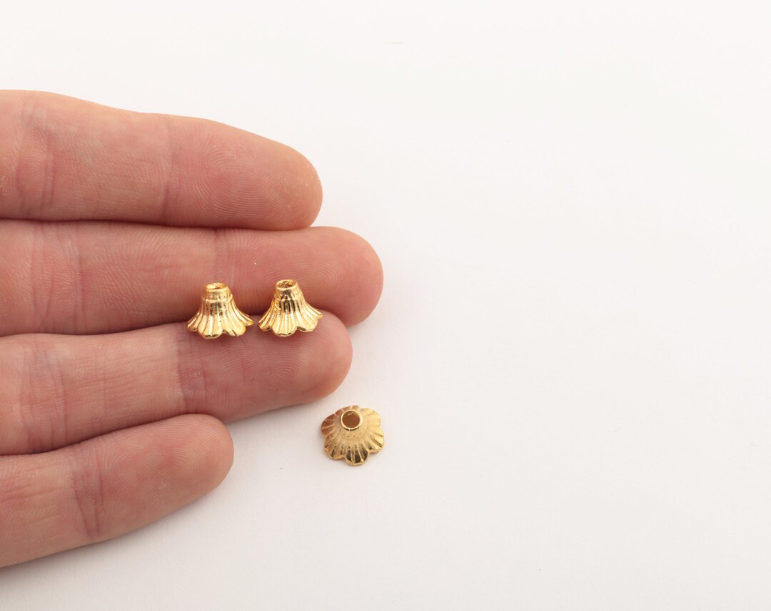 7x10mm Matt Gold Plated Tube Beads ,straight Tube, Matt Gold Plated ...