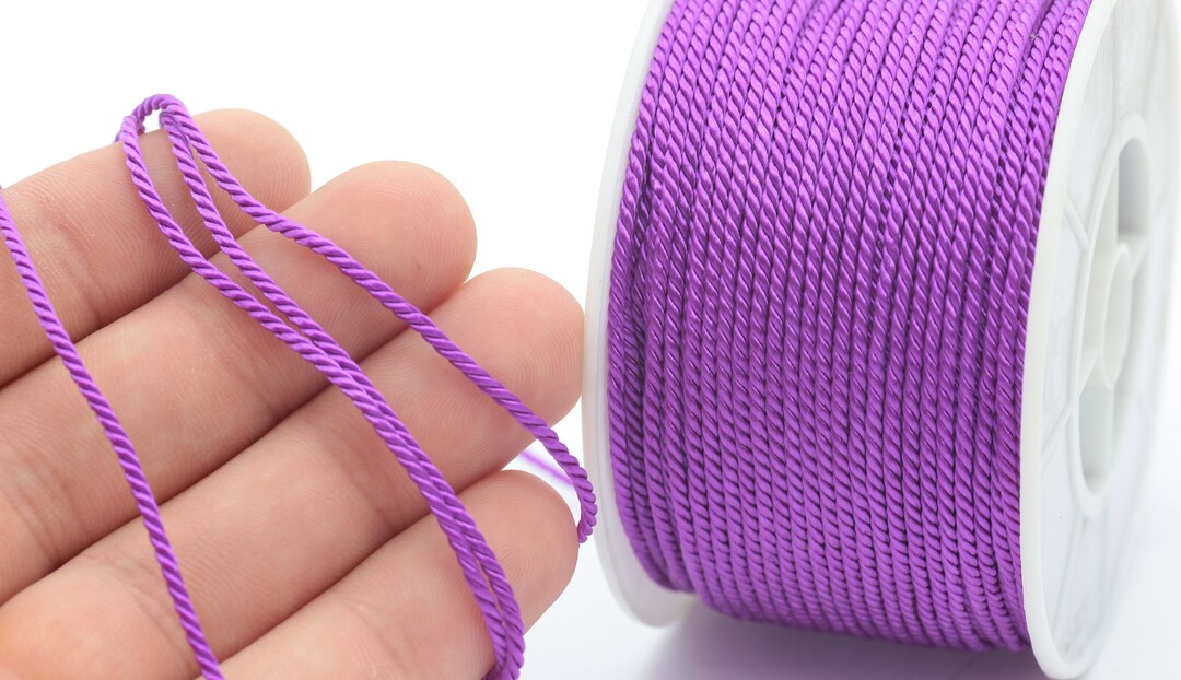 6.6 Feet 2mm Polyester Cord Supply ,twisted Cord for Upholstery PCS-7 ...