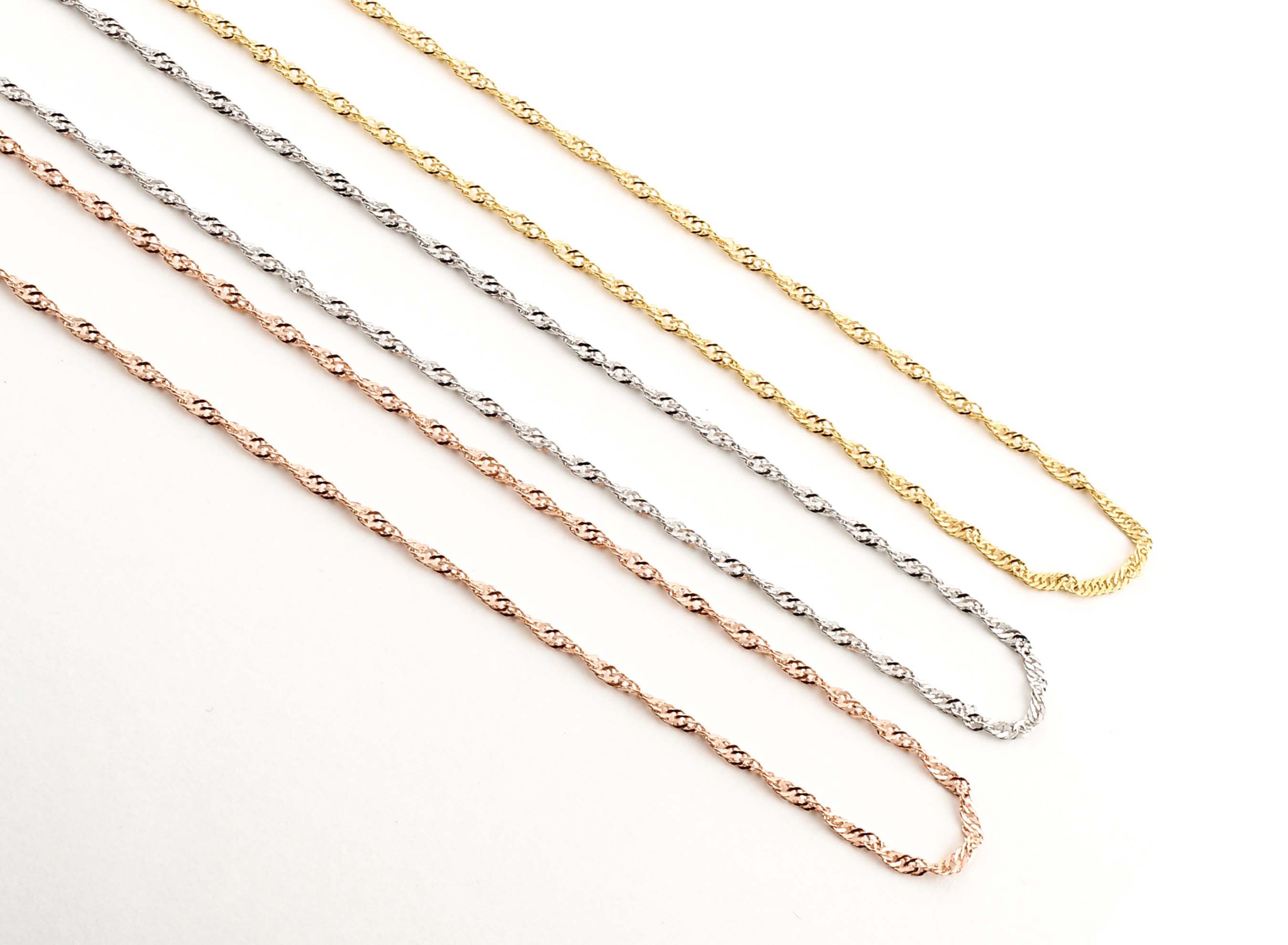 15 '' Chains Finished Necklace Finish Chains Ready - Etsy