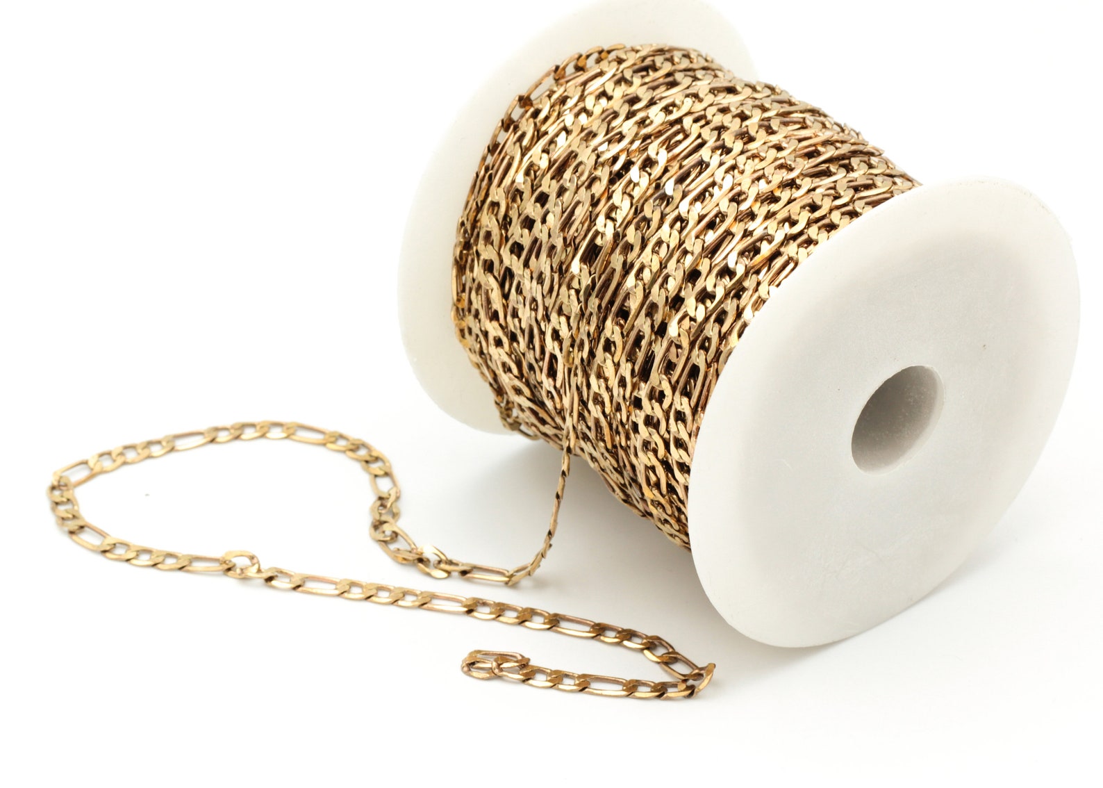 Raw Brass Curb Chains Faceted Curb Chain Strong Chains Bar - Etsy