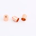 İnner 7mm Rose Gold Plated End Cap ,hole Inner 7mm, Huge End Caps,solid ...