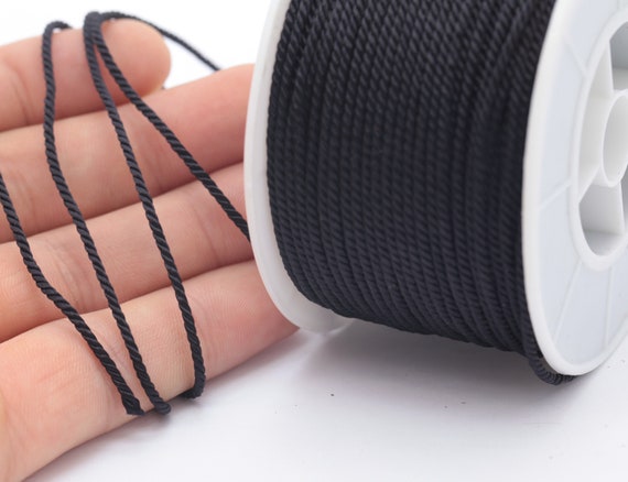 6.6 Feet 2mm Polyester Cord Supply twisted Cord for | Etsy