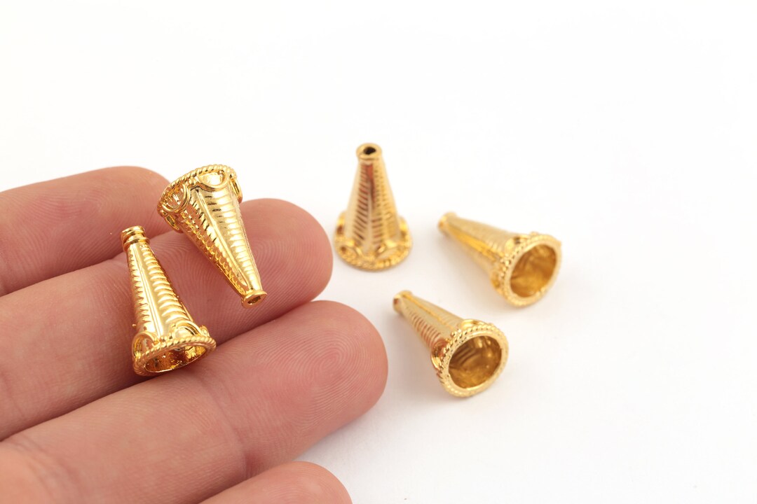 11x19mm 24k Shiny Gold Plated Tube Beads ,straight Tube, Gold Plated ...