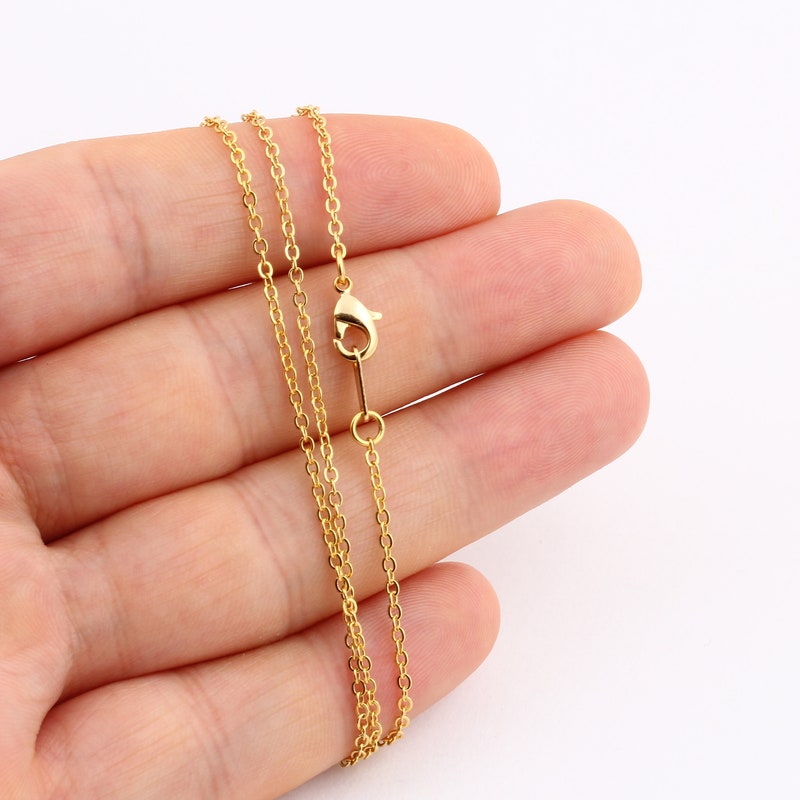 Bulk 24k Gold Chain Dainty - Etsy UK