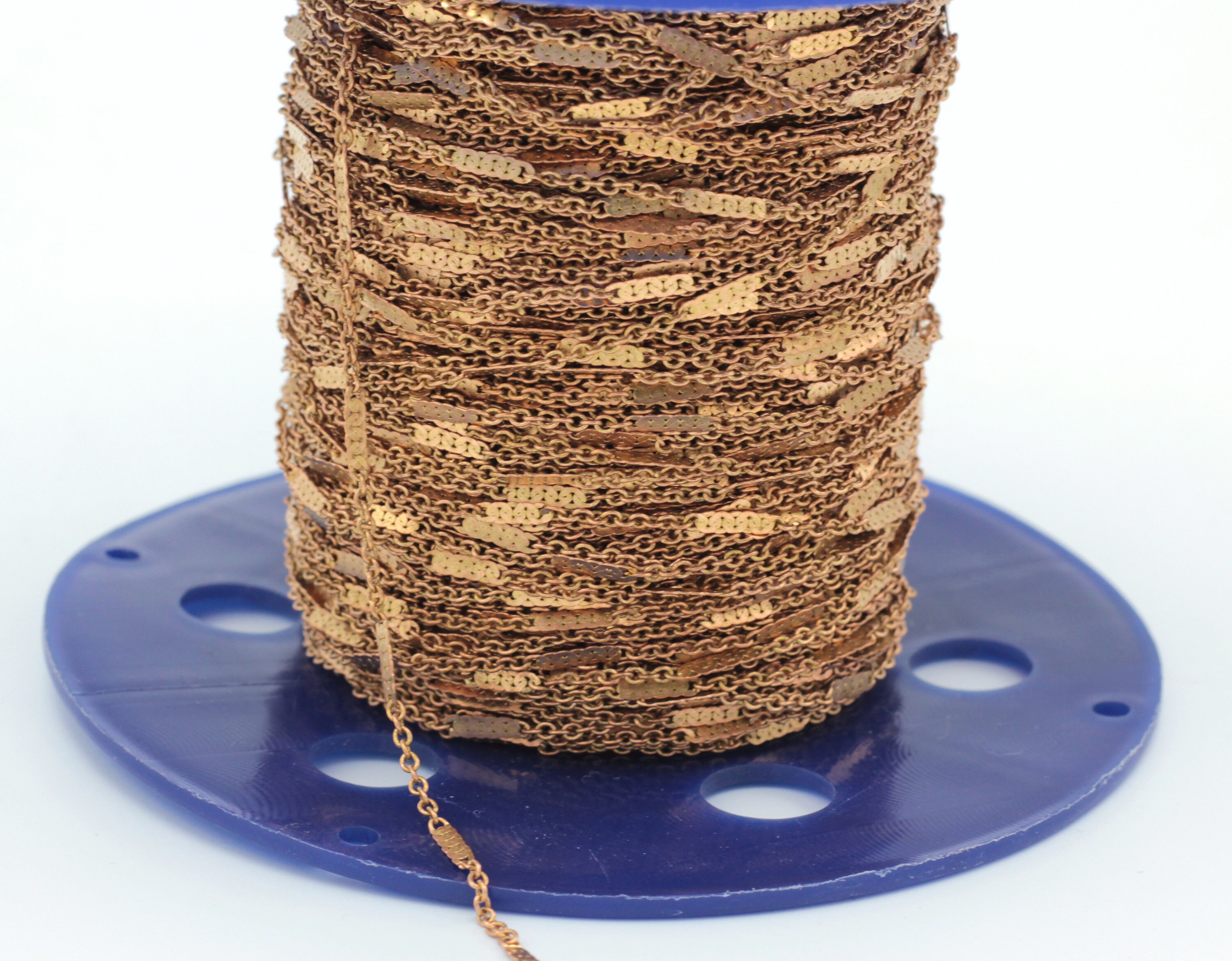 3.3 Feet Raw Brass Bar Chains Soldered Chains Bar Chains | Etsy