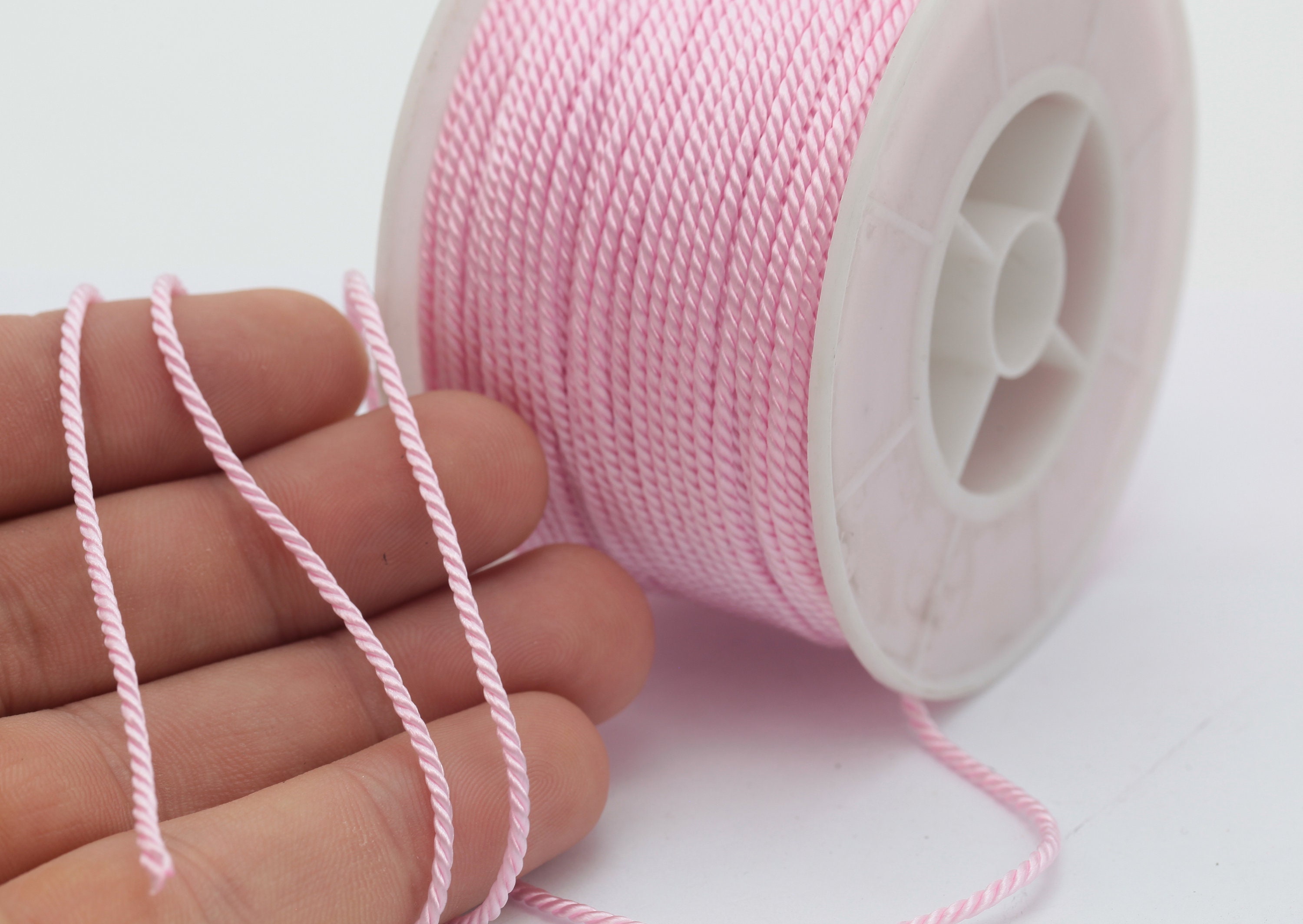 6.6 Feet 2mm Polyester Cord Supply twisted Cord for | Etsy