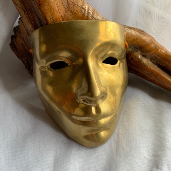 Brass Face Mask - Etsy