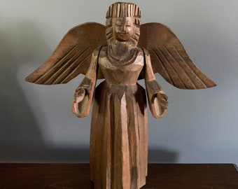 Rustic Wood Angel | Etsy