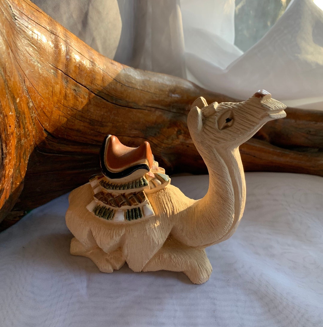 Vintage Artesania Rinconada Stoneware Pottery Camel Figurine - Made in ...