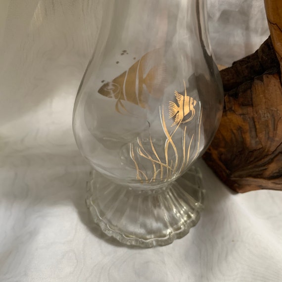 Vintage Avon Sea Fantasy/Angel Fish Glass Bathroom De… - Gem