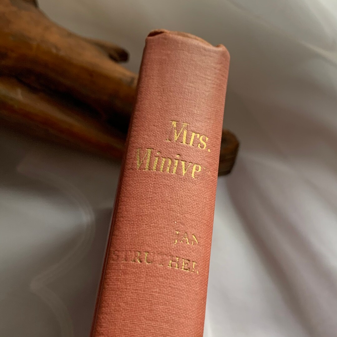 Vintage Hard Cover Mrs. Miniver Classic Book by Jan Struther Copyright ...