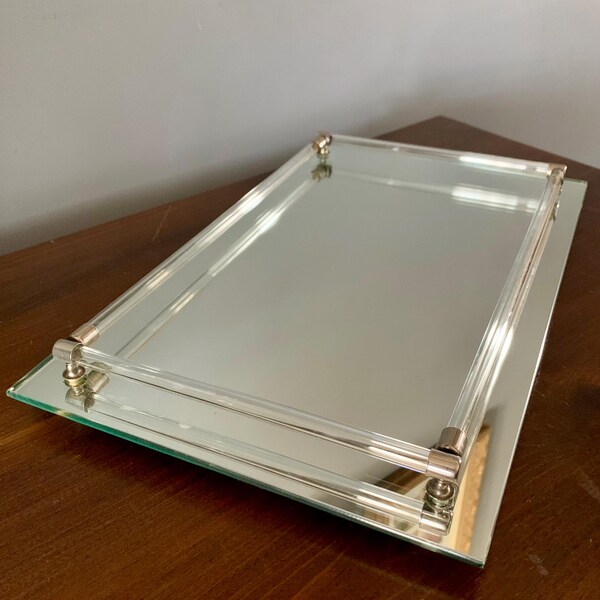 Mirrored Vanity Tray - Etsy