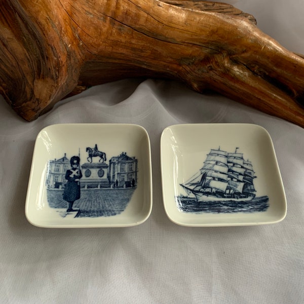Ceramic Royal Copenhagen Mini Plates - Etsy
