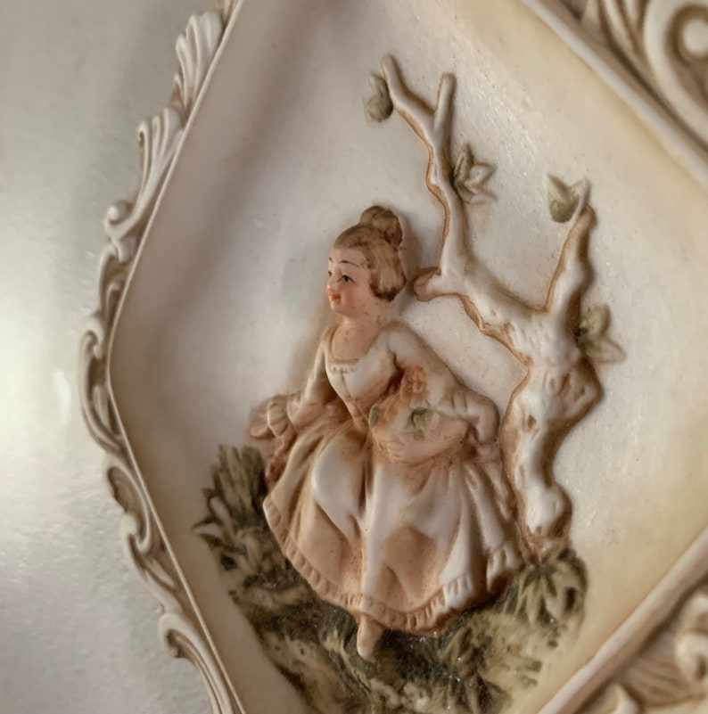 Vintage Lefton ESD Japan Hand Painted High Relief - Etsy