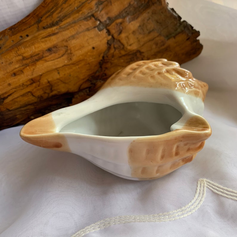 Vintage Ceramic Sea Shell Ashtray/planter | Etsy