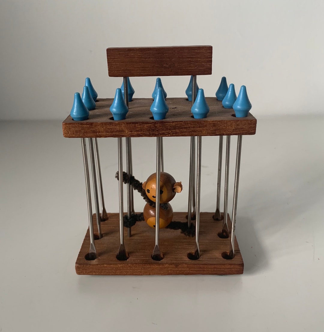 Vintage Mcm Denmark Hors D'oeuvres or Cocktail Pick/forks With Wooden ...