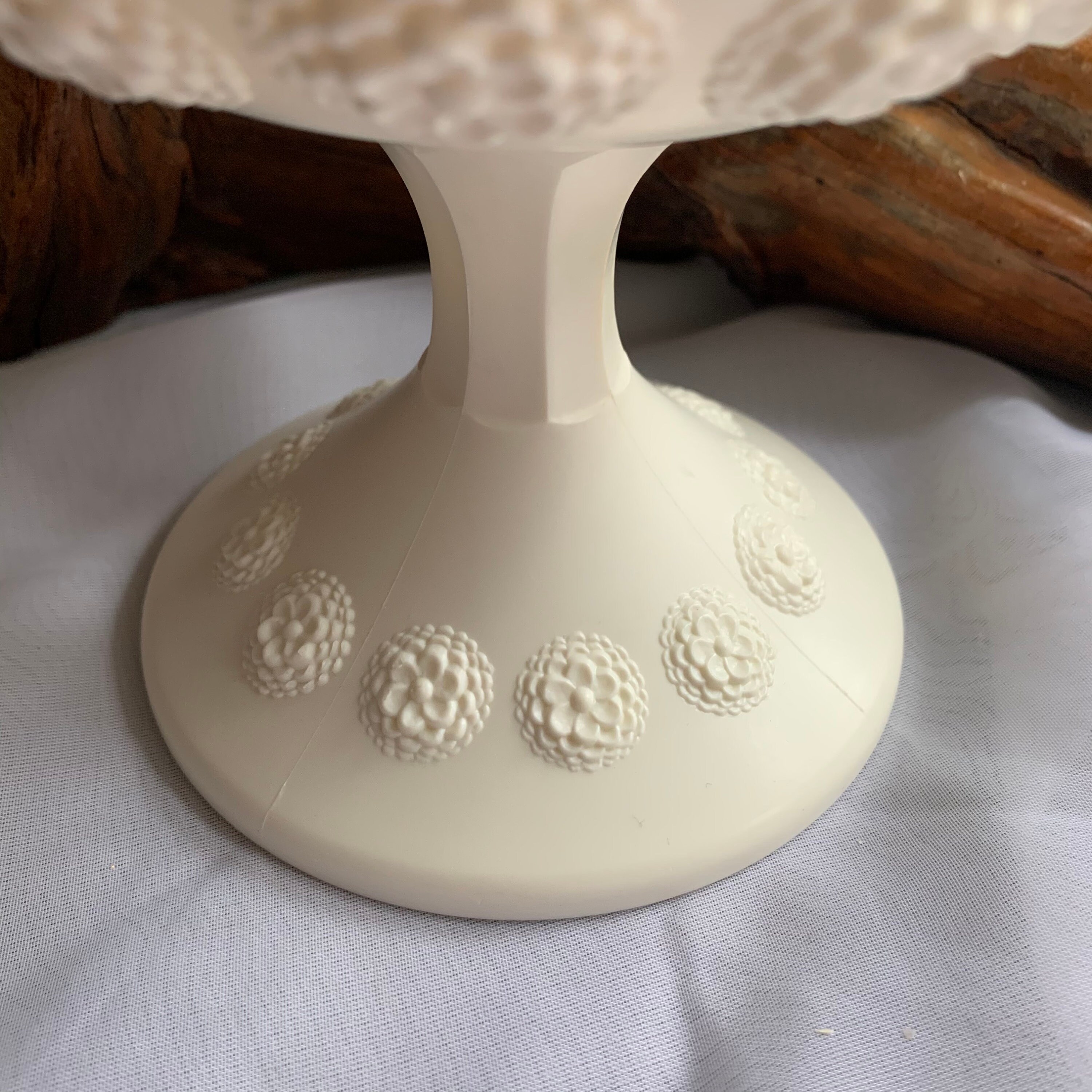 Vintage Regaline USA Plastic Floral Relief/embossed Pedestal - Etsy