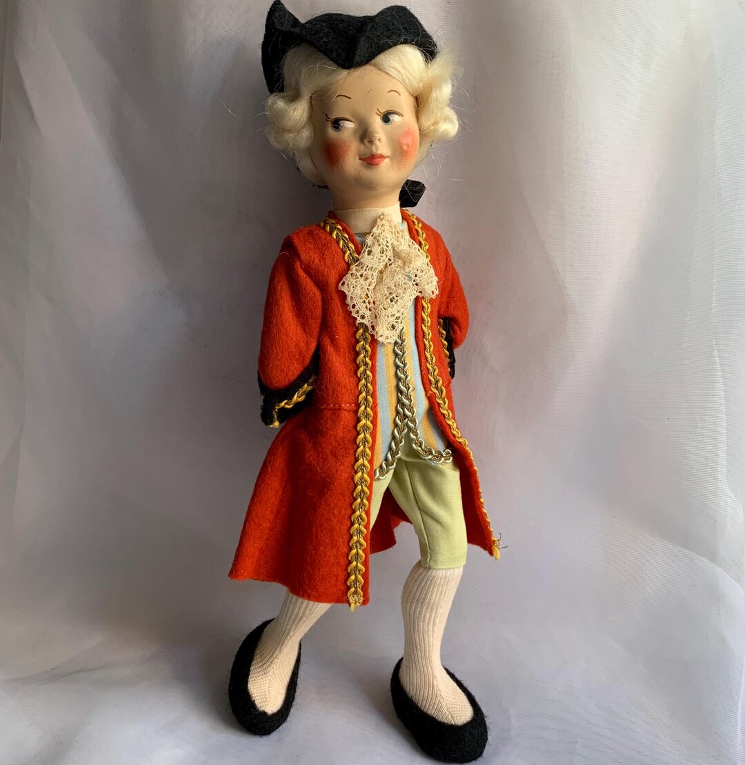 Vintage Hand Painted Mozart Doll by the Baitz Doll Company - Etsy