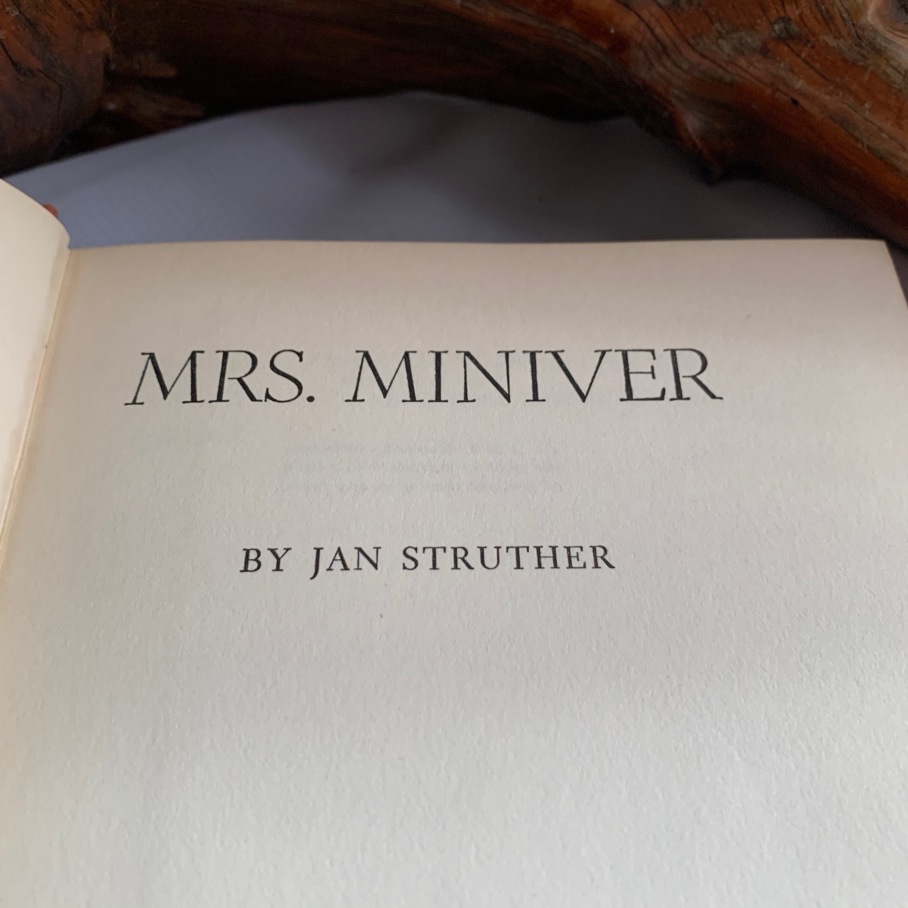 Vintage Hard Cover Mrs. Miniver Classic Book by Jan Struther | Etsy