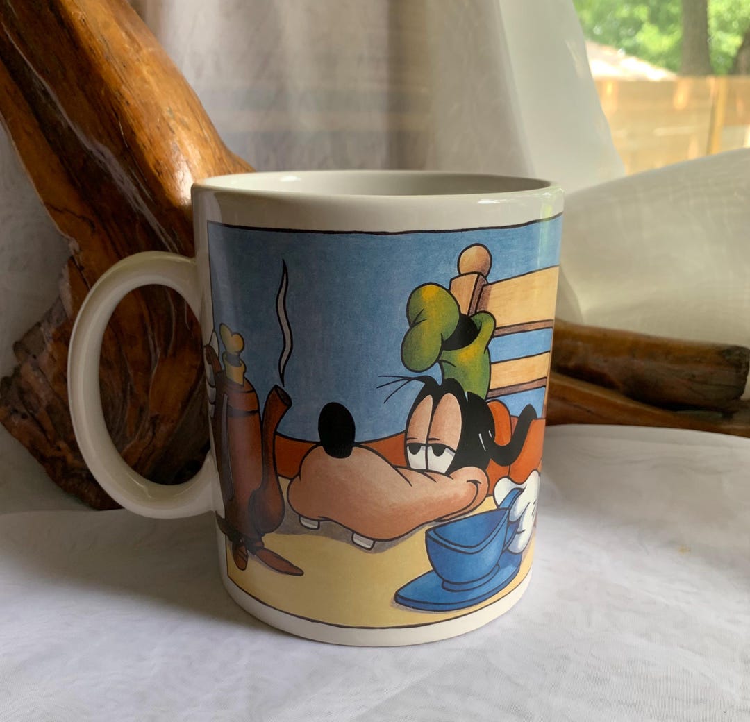 Vintage Disney Jumbo/large Sleepy Goofy Coffee Mug - Etsy