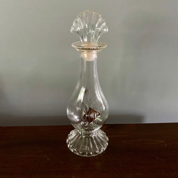 Vintage Avon Sea Fantasy/Angel Fish Glass Bathroom De… - Gem