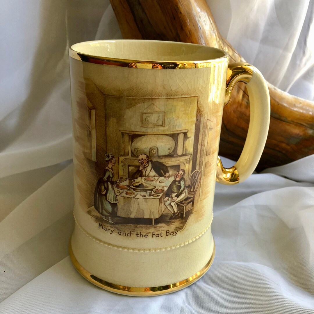 Vintage Arthur Wood Ceramic Tankard Mug - Made in England - Etsy