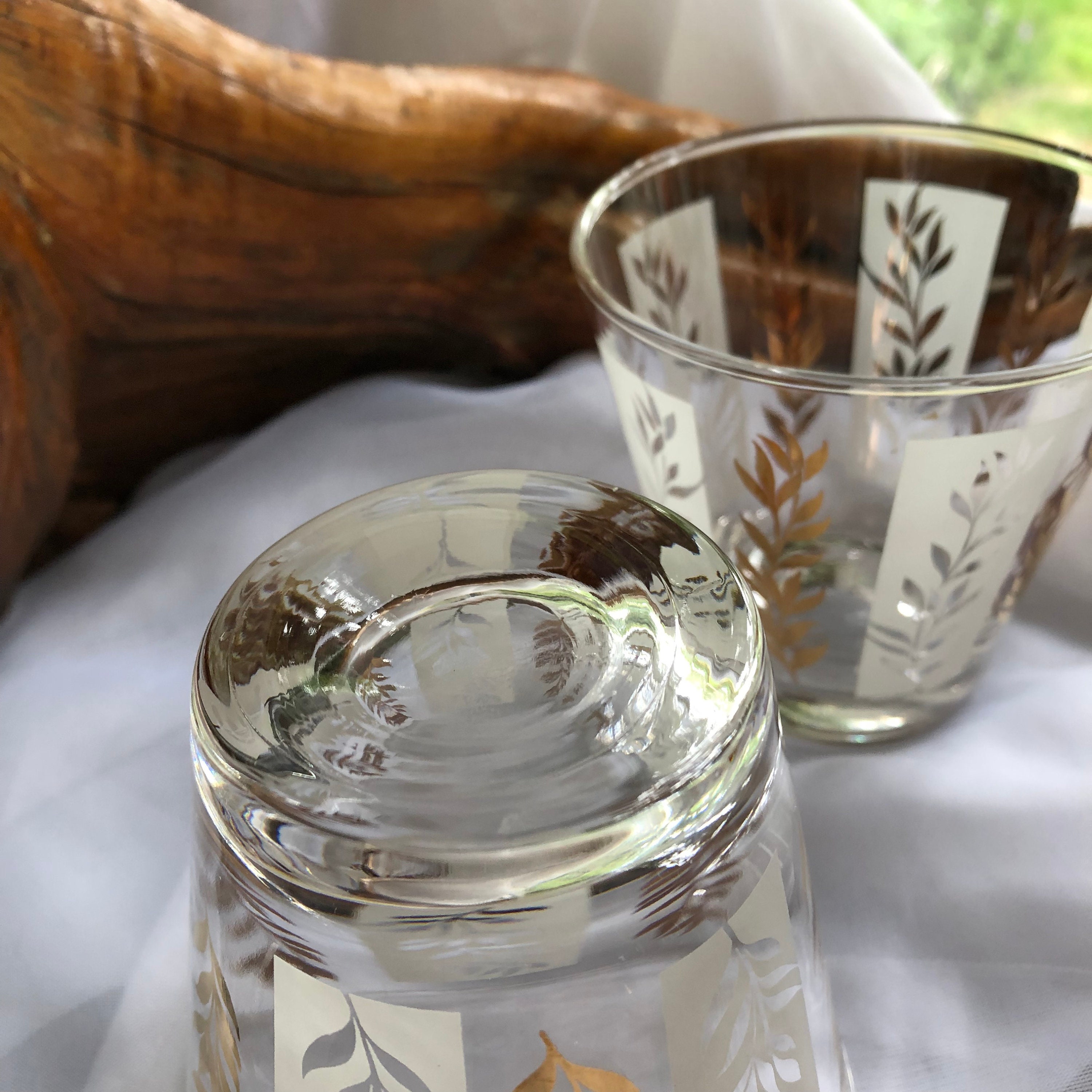 Vintage Glass Condiment Server With Silver Tone Metal Handled | Etsy