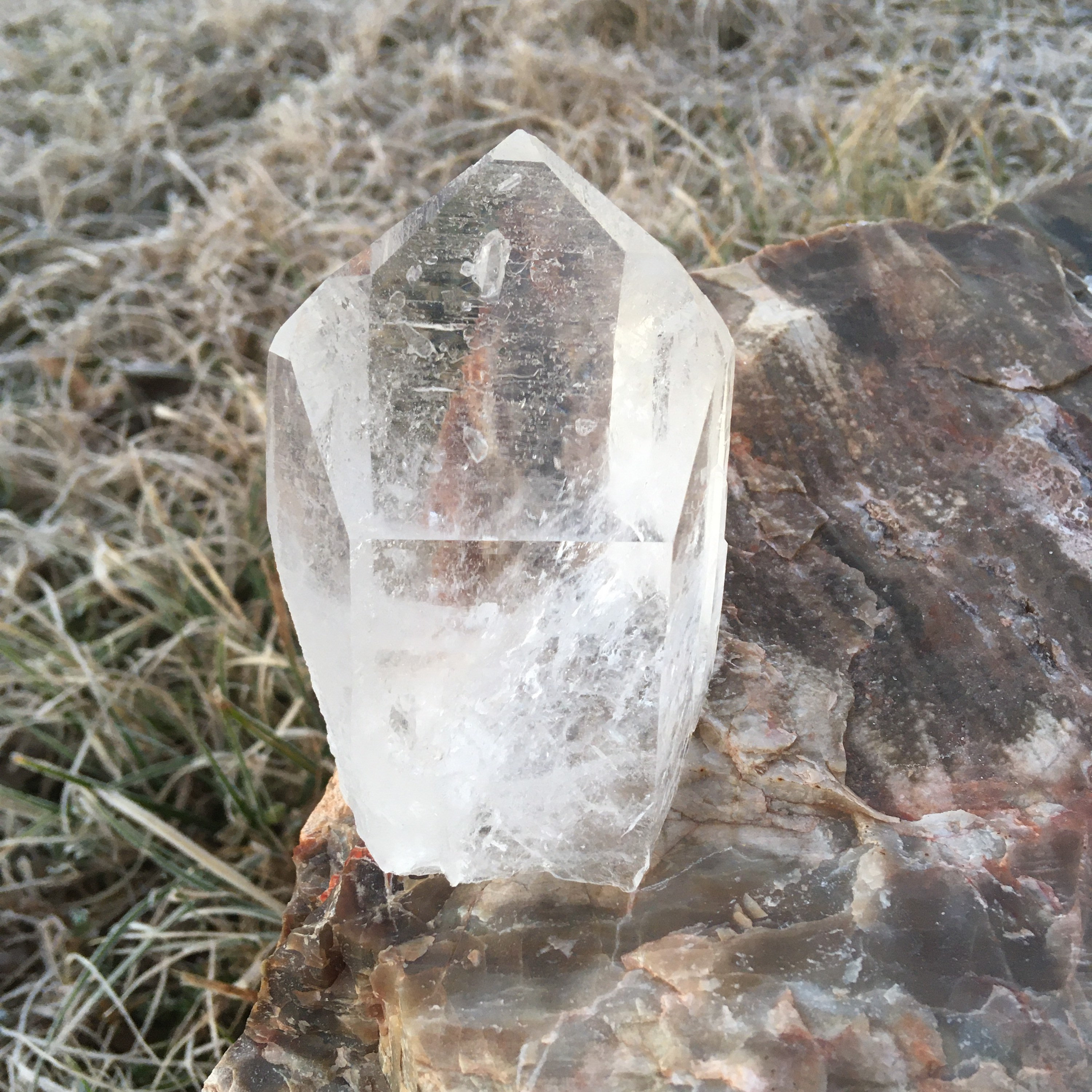 CHANNELING QUARTZ POINT Large Crystals Arkansas Clear - Etsy