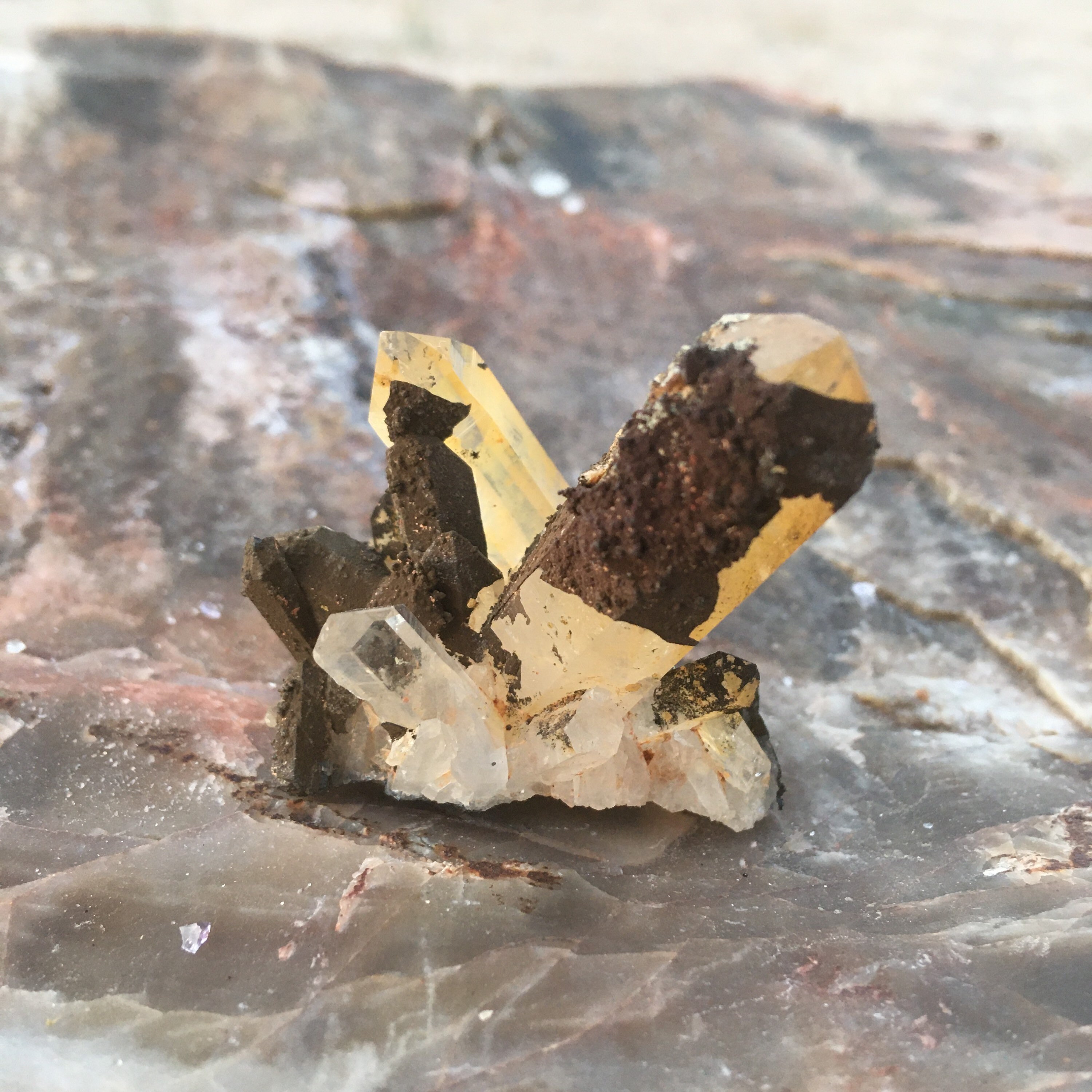 SOLARIS CRYSTAL CLUSTER Iridescent Quartz Crystals Natural - Etsy